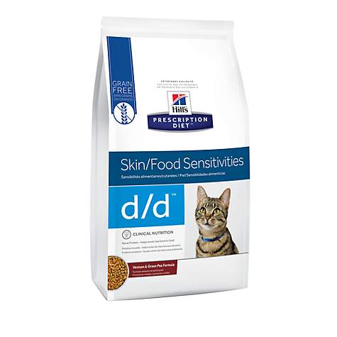 Hill's Prescription d/d Venison/Green Pea Cat Food 8.5lbs