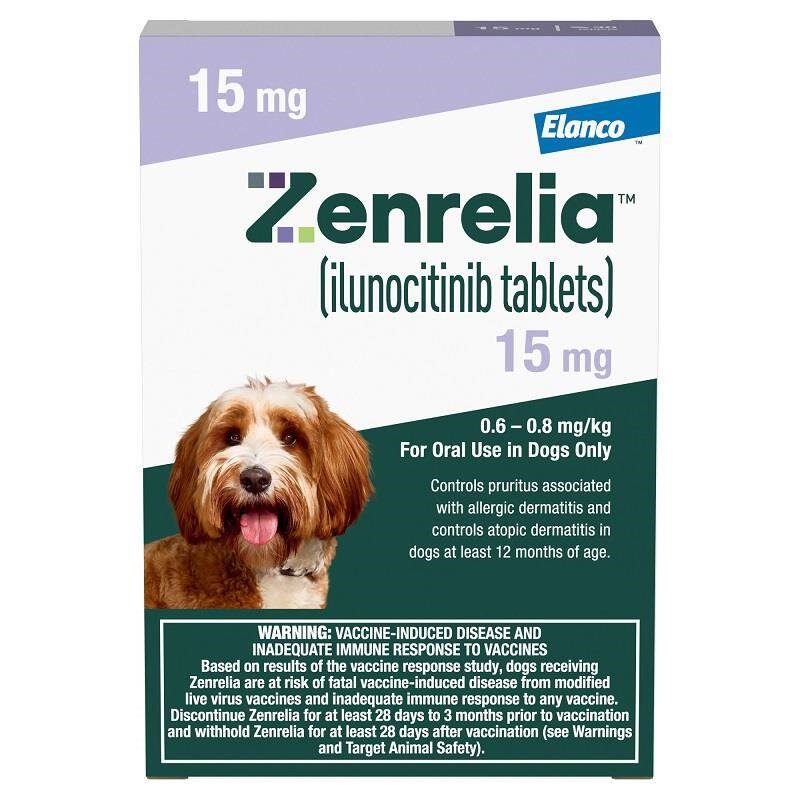 Zenrelia (ilunocitinib) 15mg PER TABLET
