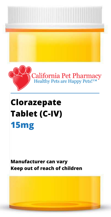Clorazepate Dipotassium 15mg PER TABLET
