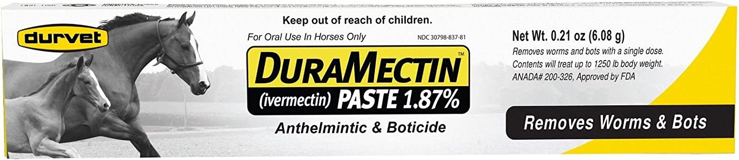 DuraMectin (Ivermectin Paste 1.87%) 6.08gm