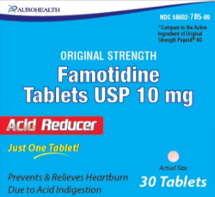 Famotidine (OTC) 10mg 30 Tablets