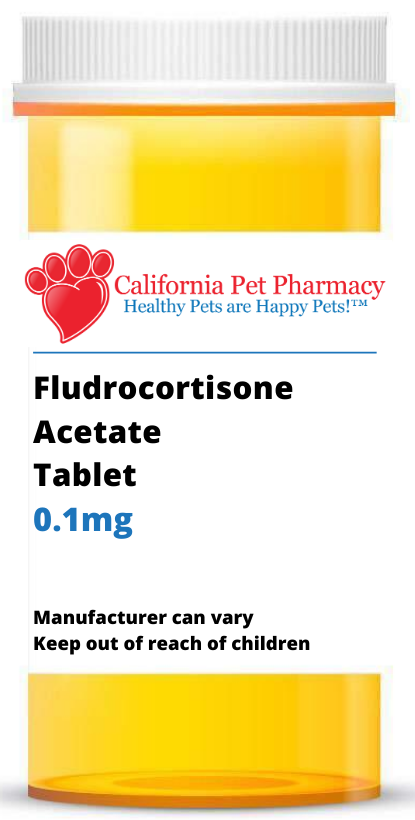 Fludrocortisone 0.1 mg 100 Tablets