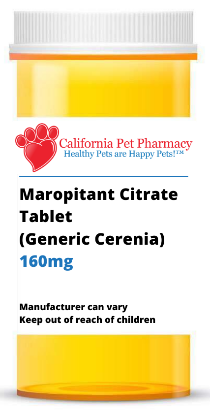 Maropitant Citrate (Generic Cerenia) 160 mg 4 Tablets