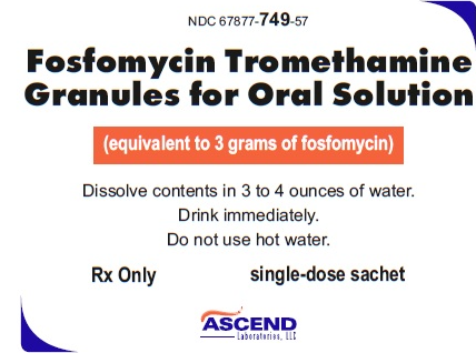 Fosfomycin Tromethamine 3gm Packet