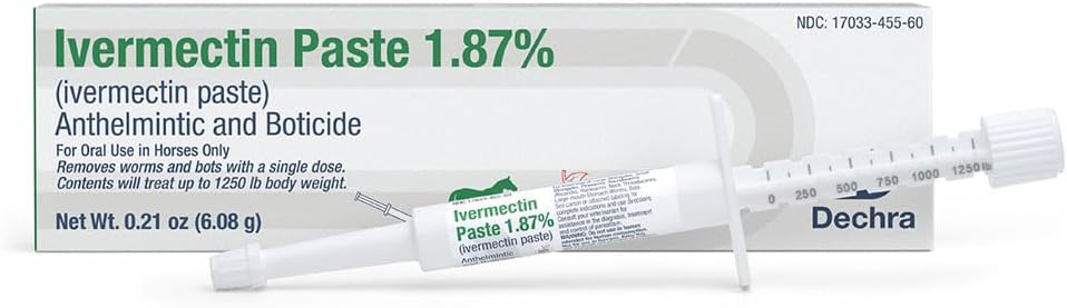 Dechra Ivermectin Paste 1.87% 6.08gm