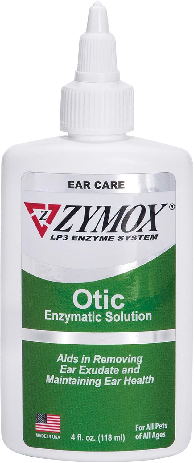 Zymox Otic Enzymatic Solution Hydrocortisone Free 4oz