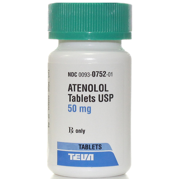 Atenolol 50mg PER TABLET