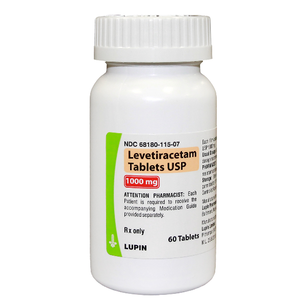 Levetiracetam 1000mg PER TABLET