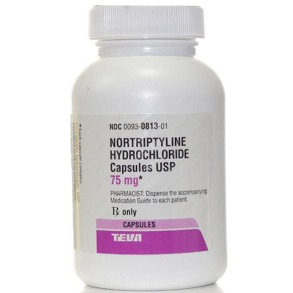Nortriptyline 75mg PER CAPSULE