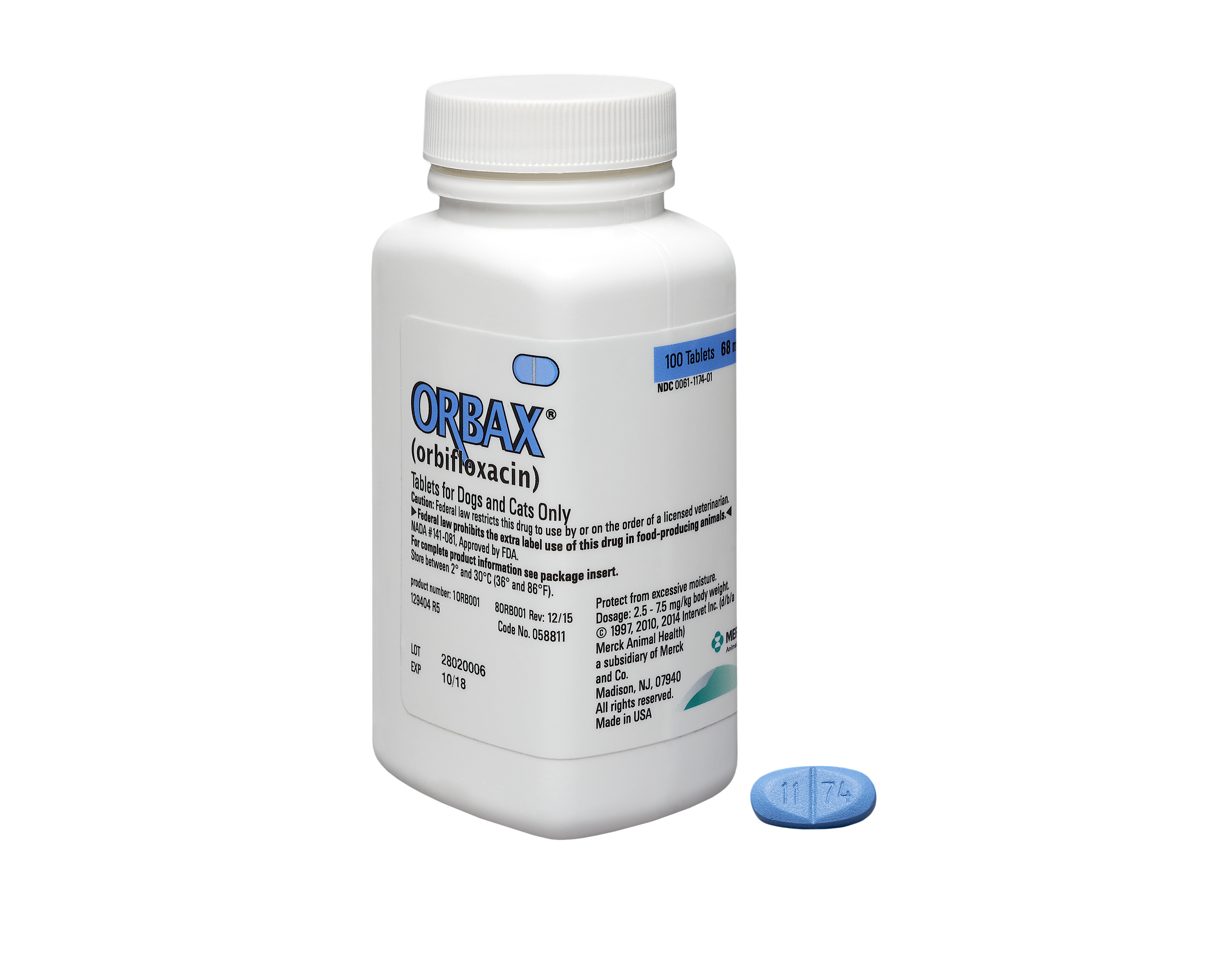 Orbax Tablets 68mg 1 Tablet