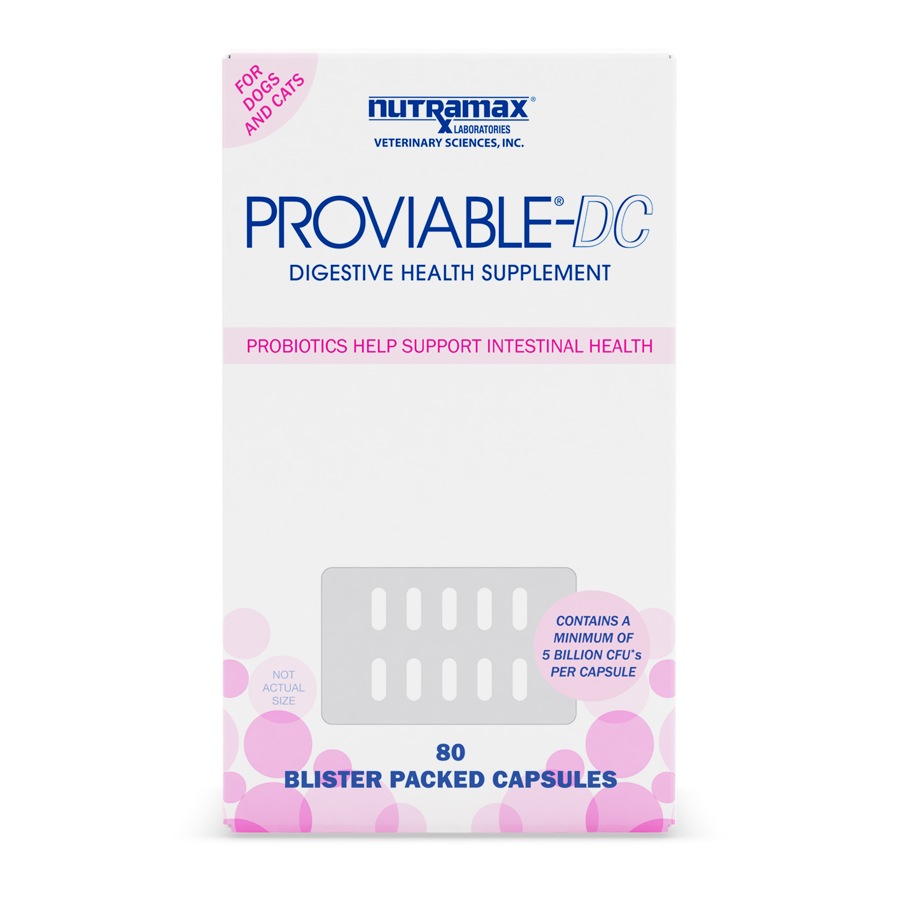 Proviable-DC for Dogs and Cats 80 count