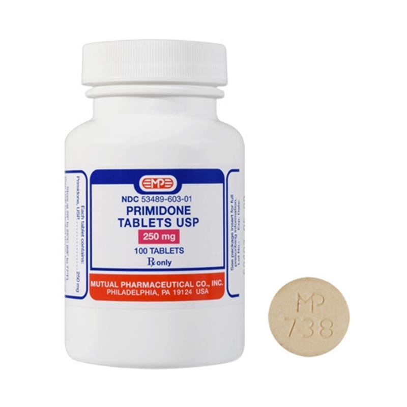 Primidone 250mg 100 Tablets