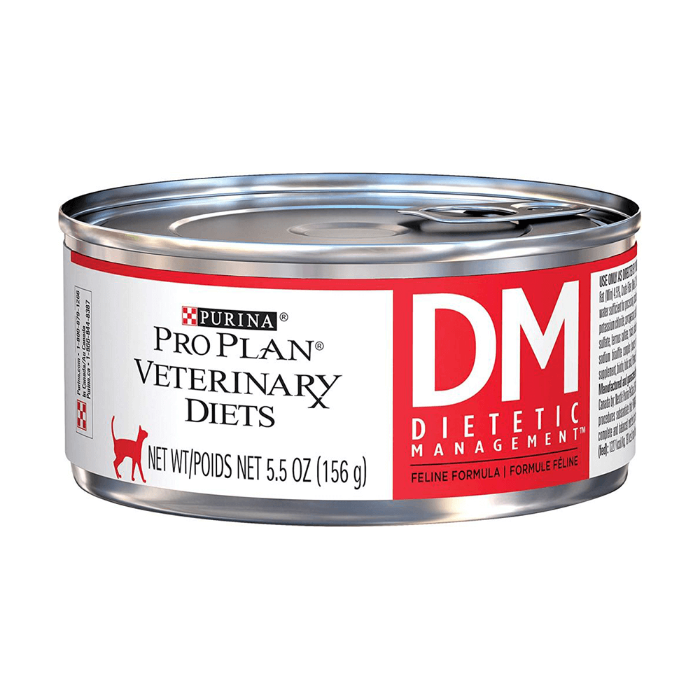 Purina Pro Plan Veterinary Diets DM Dietetic Management Cat Food 5.5 oz ...