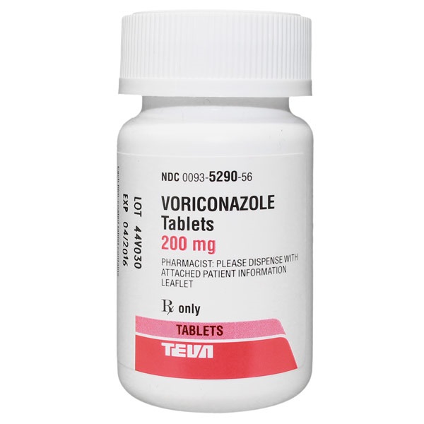 Voriconazole 200mg PER TABLET