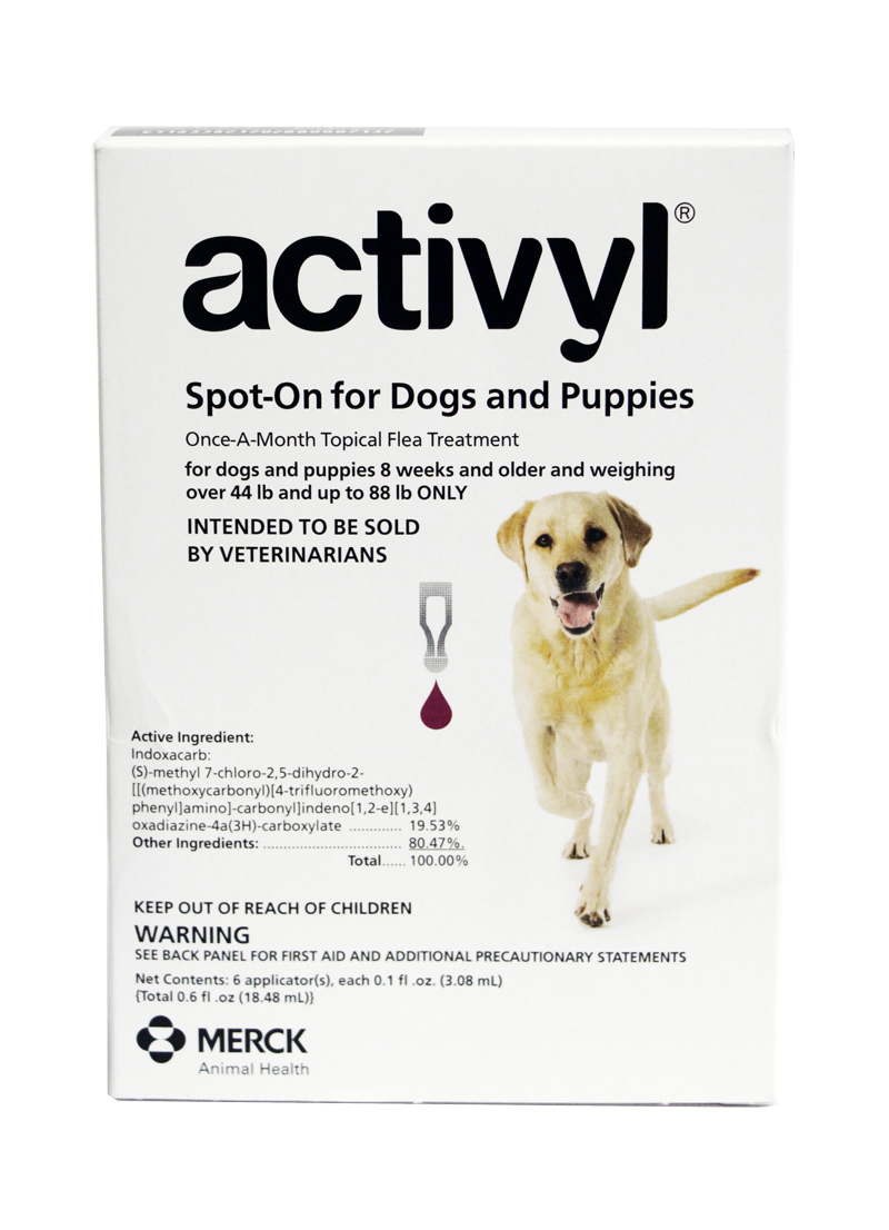 Activyl for Dogs 44-88 lbs 6 Pack