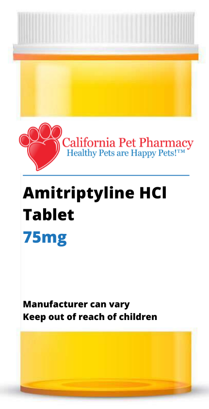 Amitriptyline HCl 75 mg PER TABLET