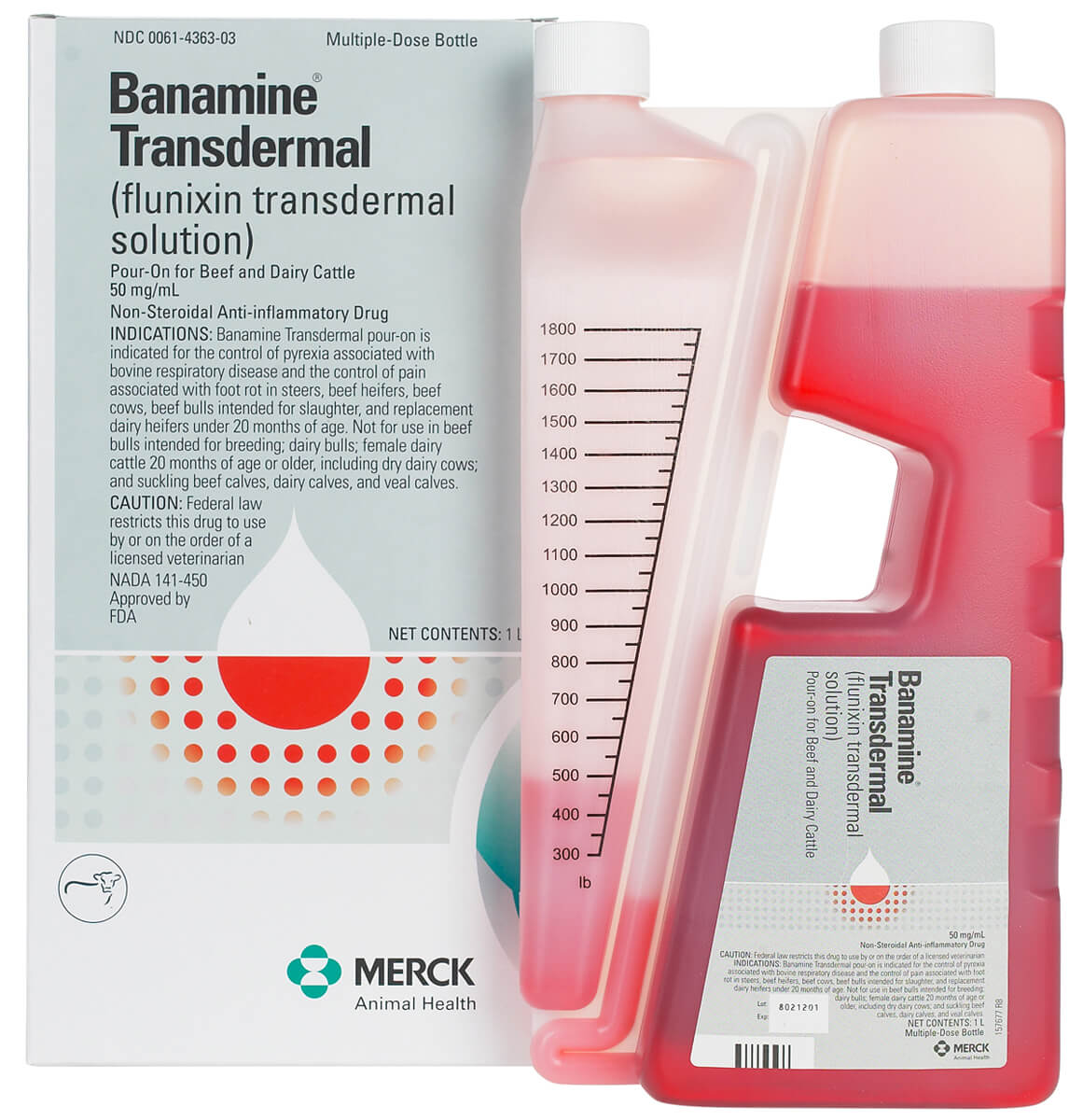 Banamine Transdermal 1000 mL