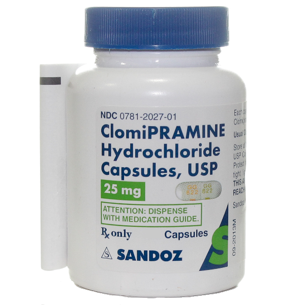 Clomipramine 25mg PER CAPSULE