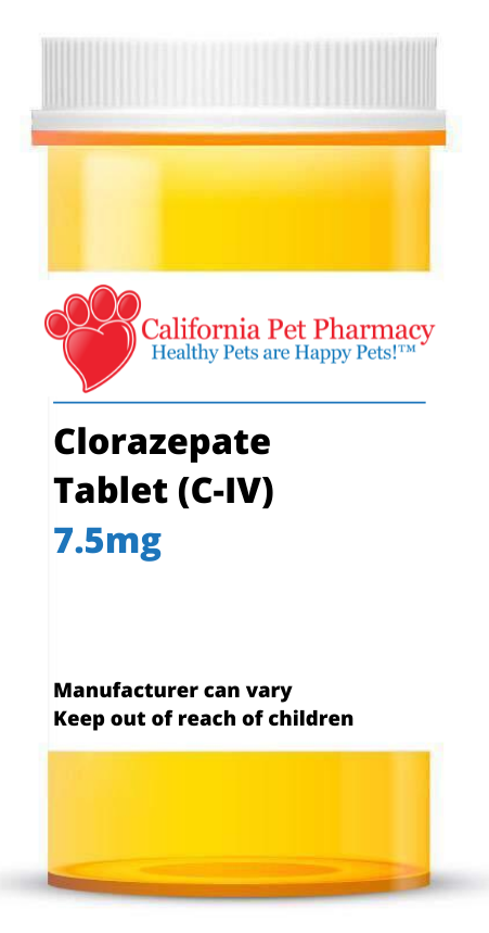 Clorazepate Dipotassium 7.5mg PER TABLET