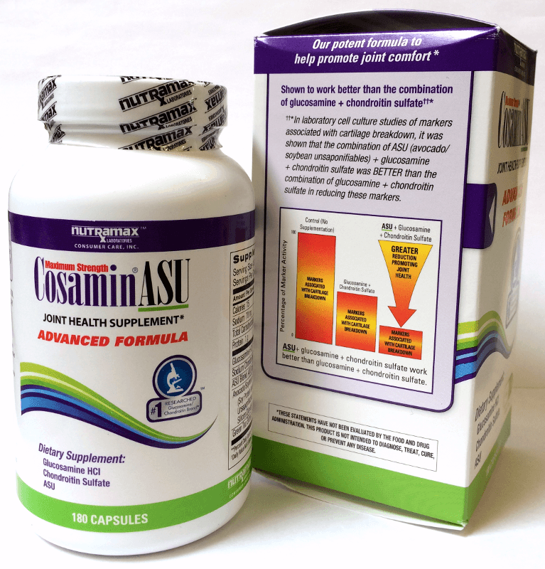 Cosamin ASU Advanced Formula (180 Caps) for Humans