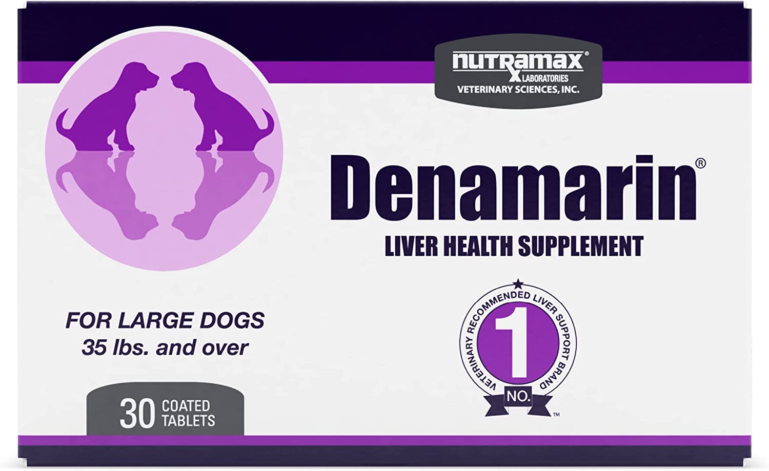 Denamarin for Large Dogs Over 35lbs 30 Tabs (2 Pack)