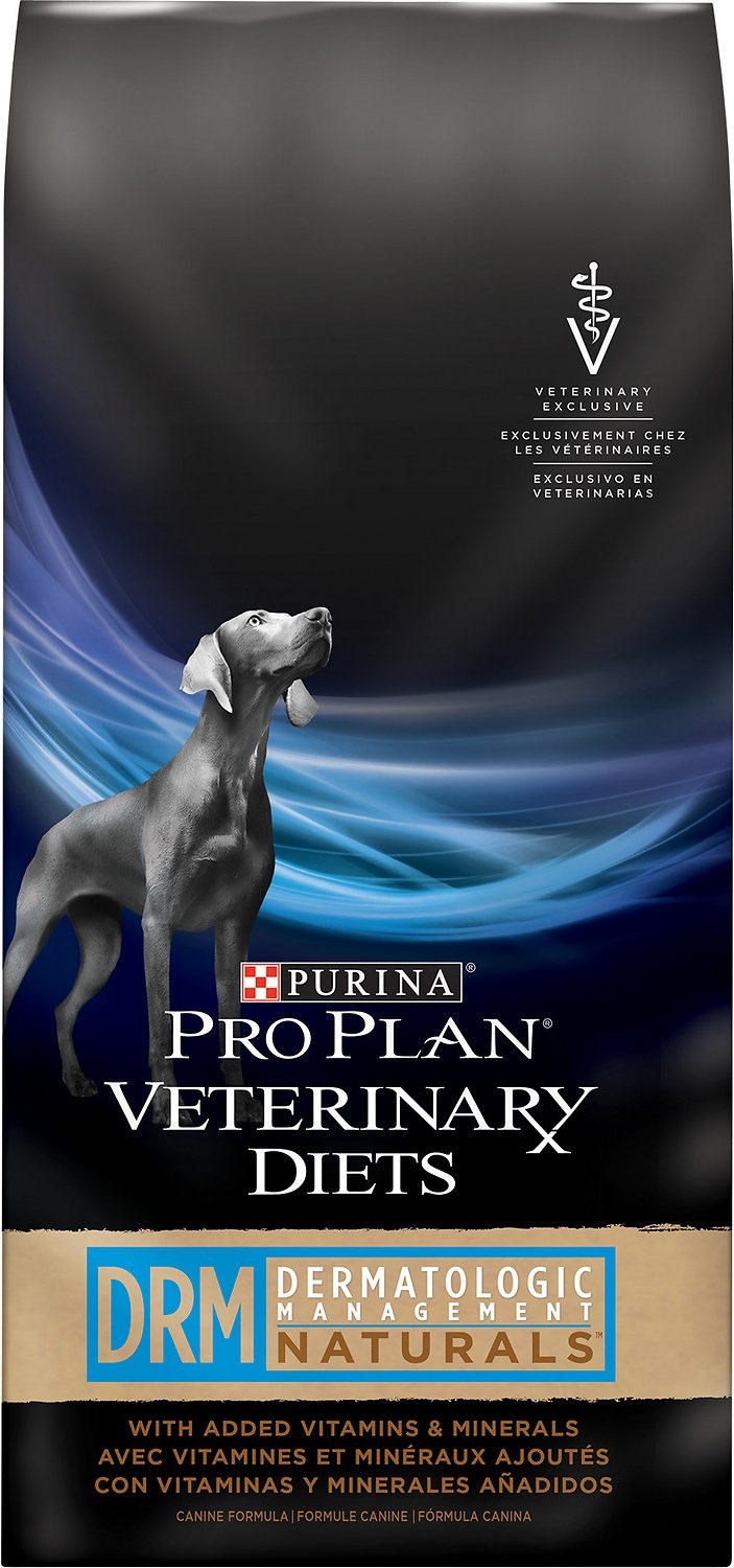 Purina Pro Plan Veterinary Diets DRM Dermatologic Management Dry Dog ...