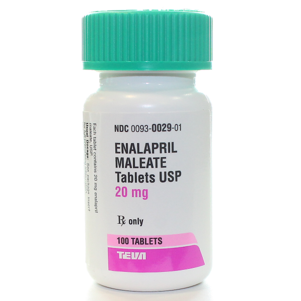 Enalapril 20mg 100 Tablets