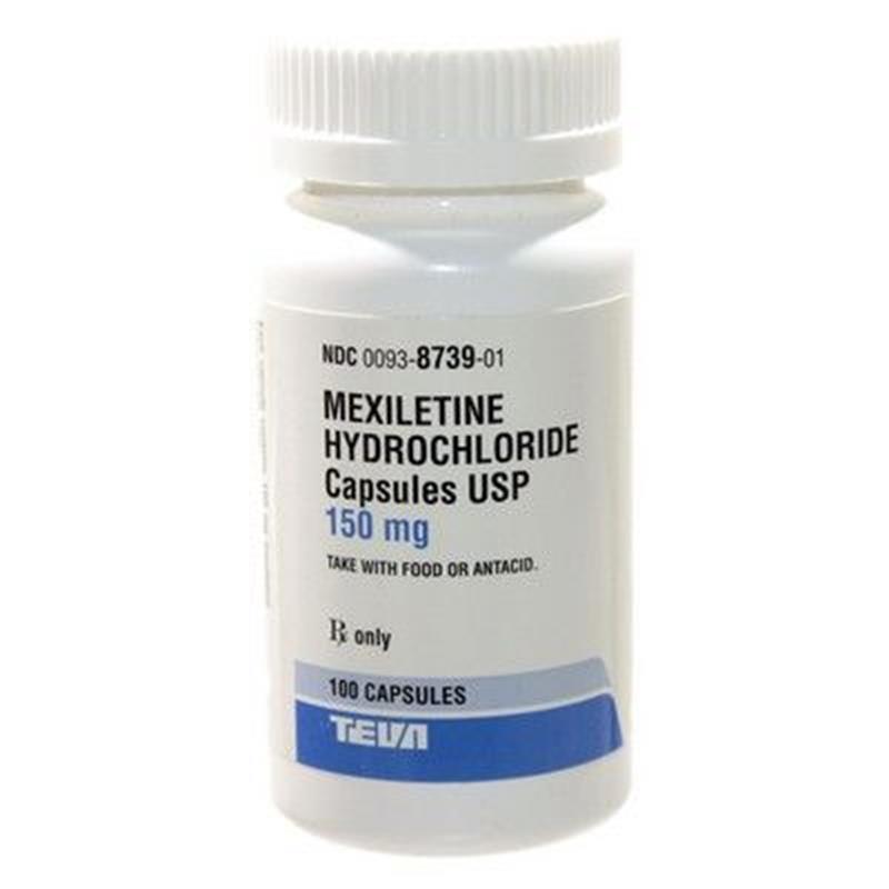 Mexiletine Hydrochloride 150mg 100 Capsules