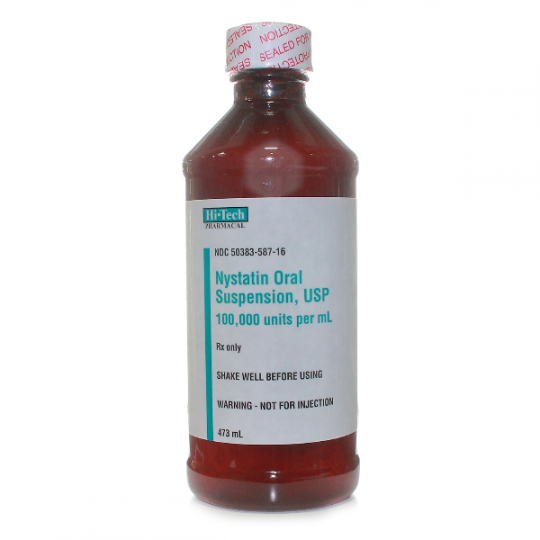 Nystatin oral suspension, usp 100,000 u/ml, 16 oz