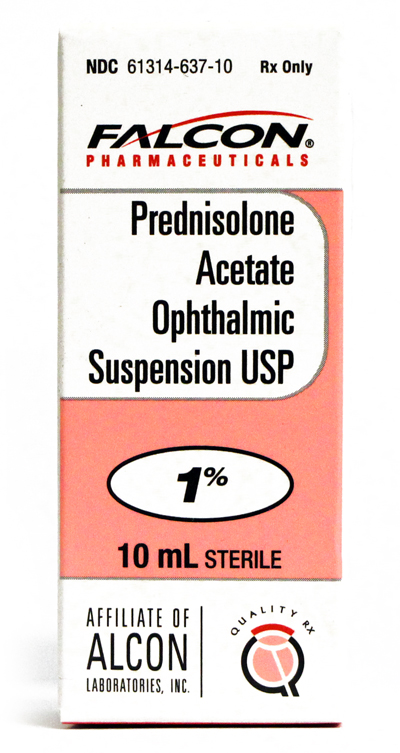 Prednisolone Acetate 1% Ophthalmic Susp. 5 mL