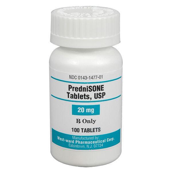 Prednisone 20mg Per Tablet