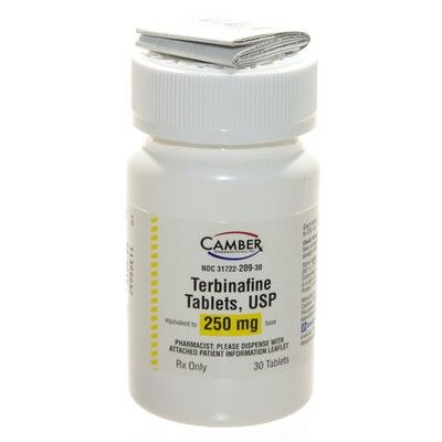 Terbinafine 250mg PER TABLET