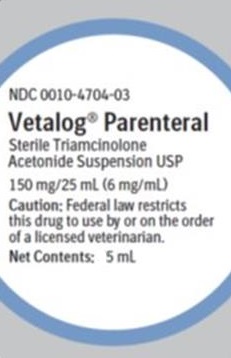 Vetalog 6mg/mL 3mL
