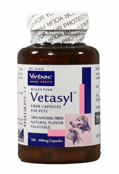 VETASYL Fiber Capsules 500mg 100 ct