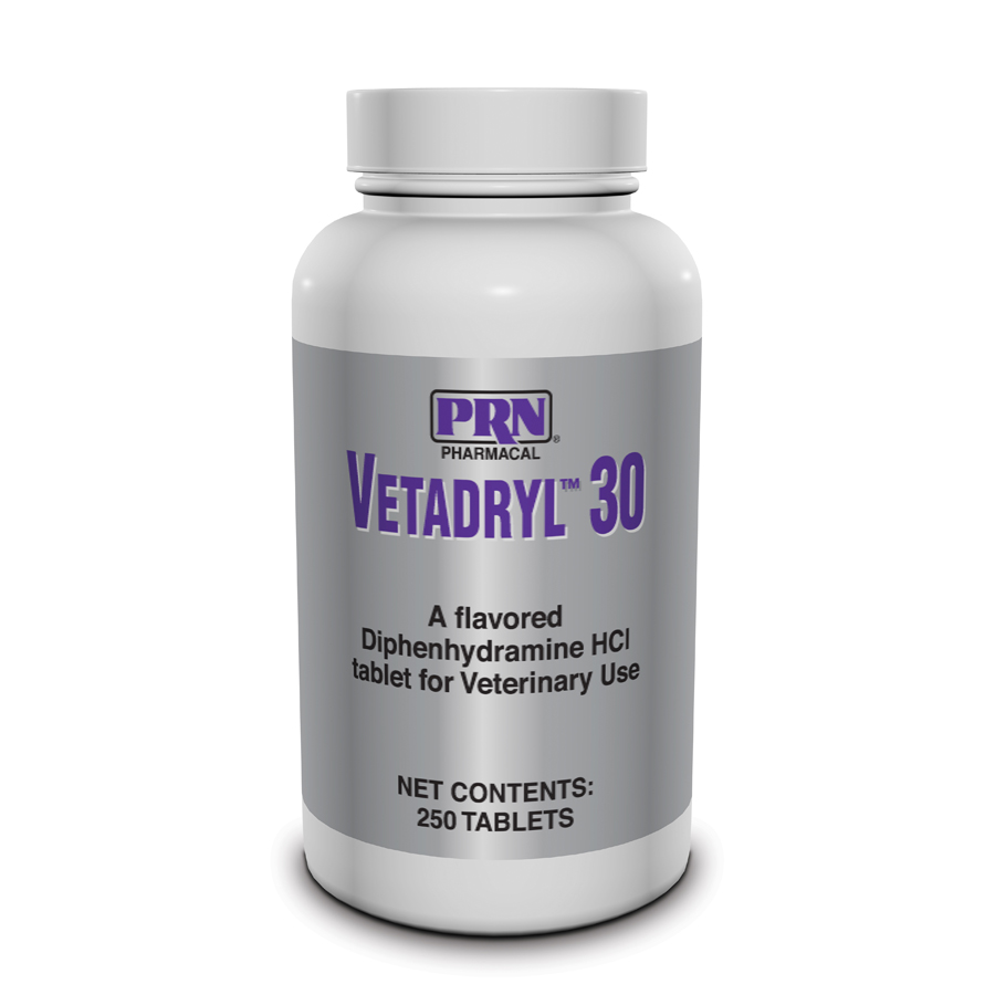 Vetadryl 30mg 250 Tablets