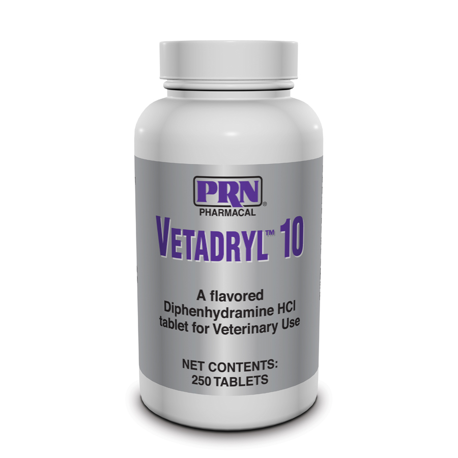 Vetadryl 10mg 250 Tablets