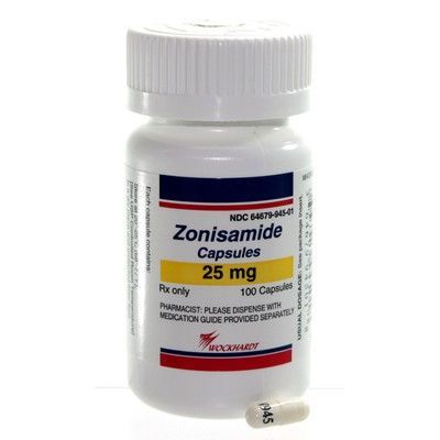 Zonisamide 25mg PER CAPSULE