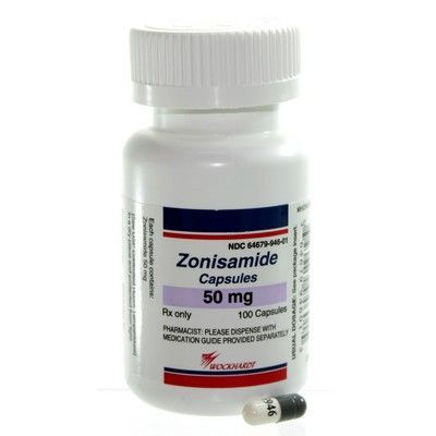 Zonisamide 50mg 100 Capsules